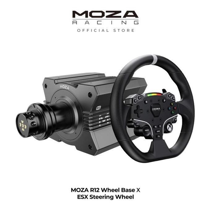 Jual MOZA RACING R12 WHEEL BASE + ESX OPEN STEERING WHEEL | RACING ...