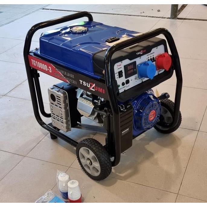 Jual Genset 10 Kva 8500 Watt 3 Phase Tsuzumi Tg 10000 -3 , 100% Cooper ...