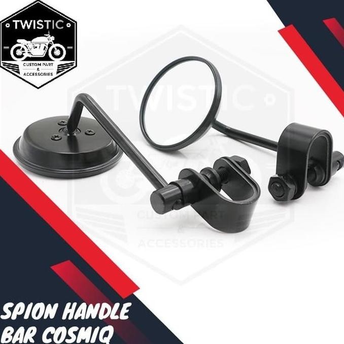 Jual Spion Motor Cosmiq Retro Bulat Harley W175 XSR Benelli Chopper ...