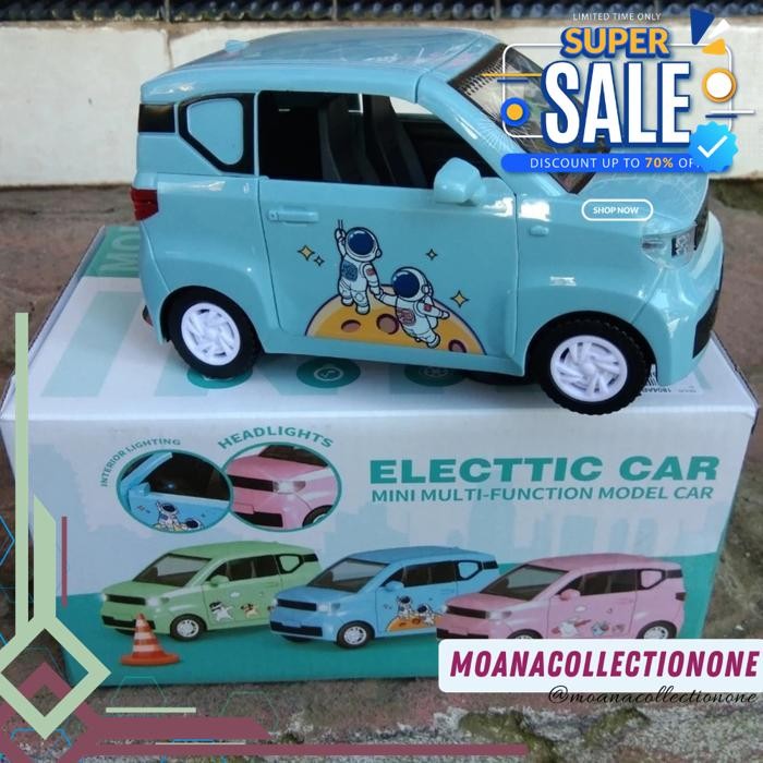 Jual MAINAN MOBIL MINI WULING ELEKTRIK AIREV LAMPU & MUSIK BISA BUKA ...