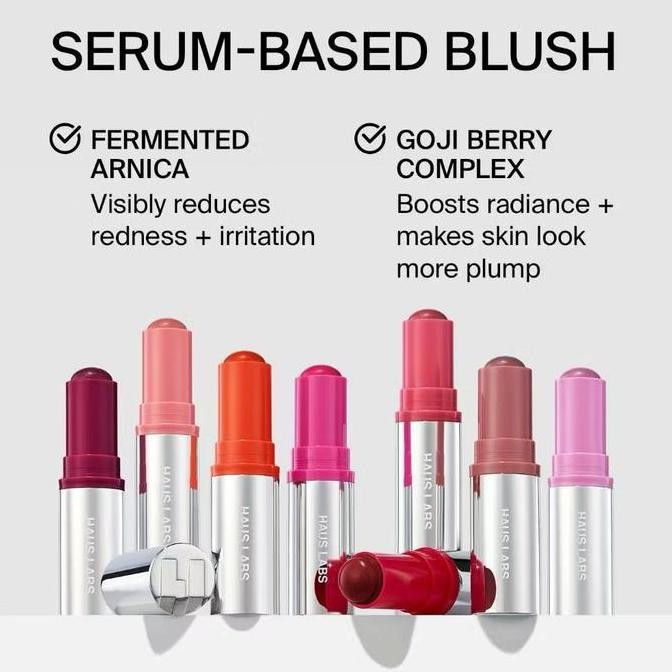Jual Hb Color Fuse Glassy Blush Balm Stick Produk Original | Shopee ...