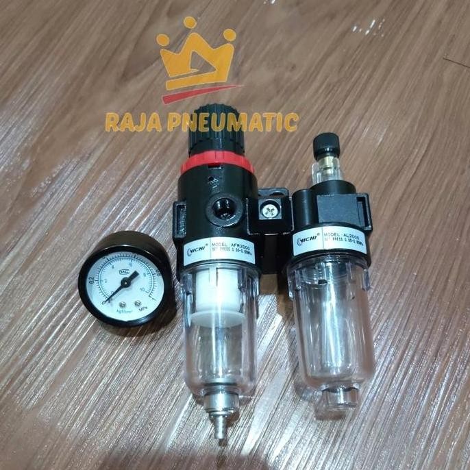 Jual BIG SALE FILTER REGULATOR ANGIN 1/4 AIRTAC TIPE AFC-2000 | Shopee ...