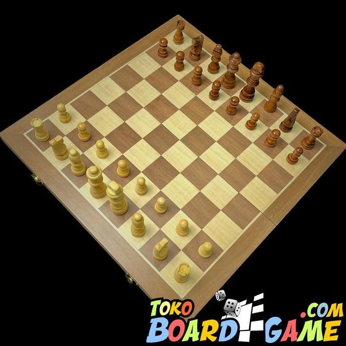 Jual Premium Magnetic Chess Board Game - Papan Catur Kayu Magnet ...