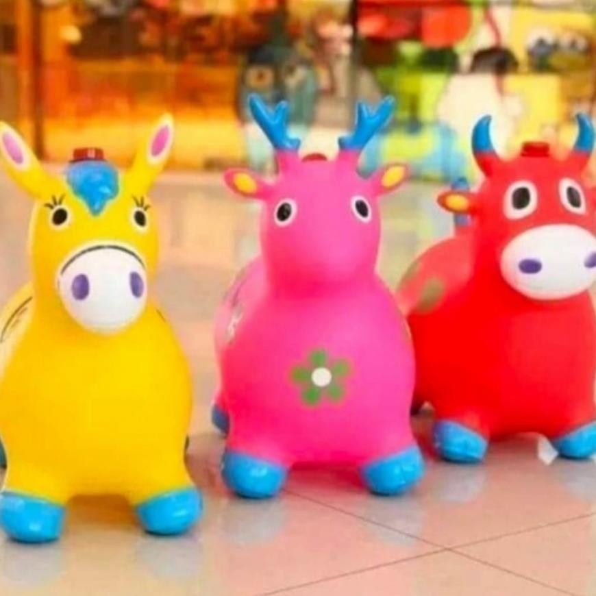 Jual VIRAL ( ADA MUSIC ) MAINAN ANAK KUDA KUDAAN JUMPING ANIMAL PONI ...