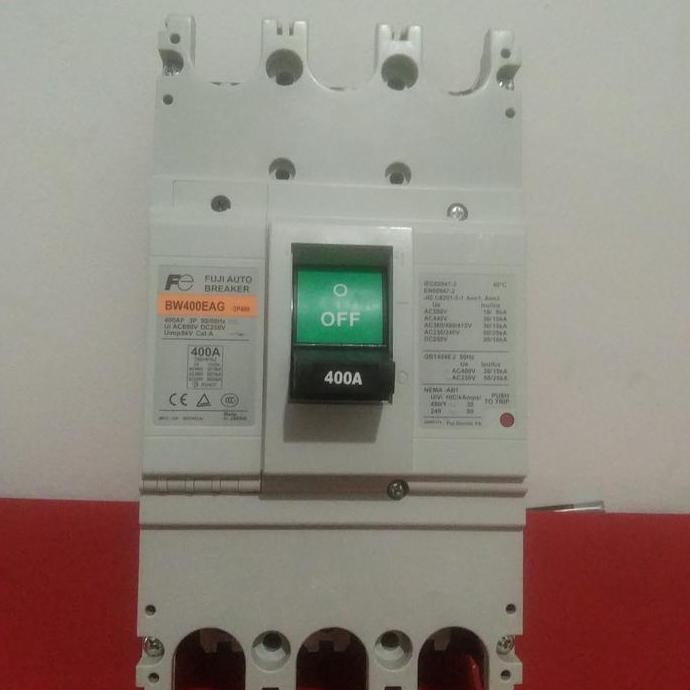 Jual Mccb Breaker Fuji 400A 3P Bw400Eag 400A 3Phase | Shopee Indonesia