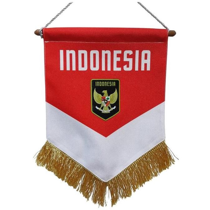 Jual Bendera Vandel Fantasy Timnas Indonesia Bendera Pennant Merah ...