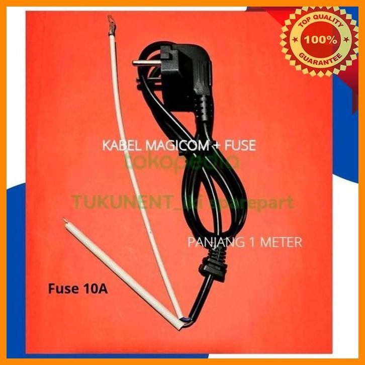 Jual [tuk] kabel magicom + fuse panjang 1 meter | Shopee Indonesia