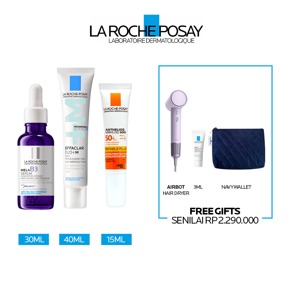 Jual [ONLY TODAY] La Roche Posay Top Selling Products FREE AIRBOT HAIR ...