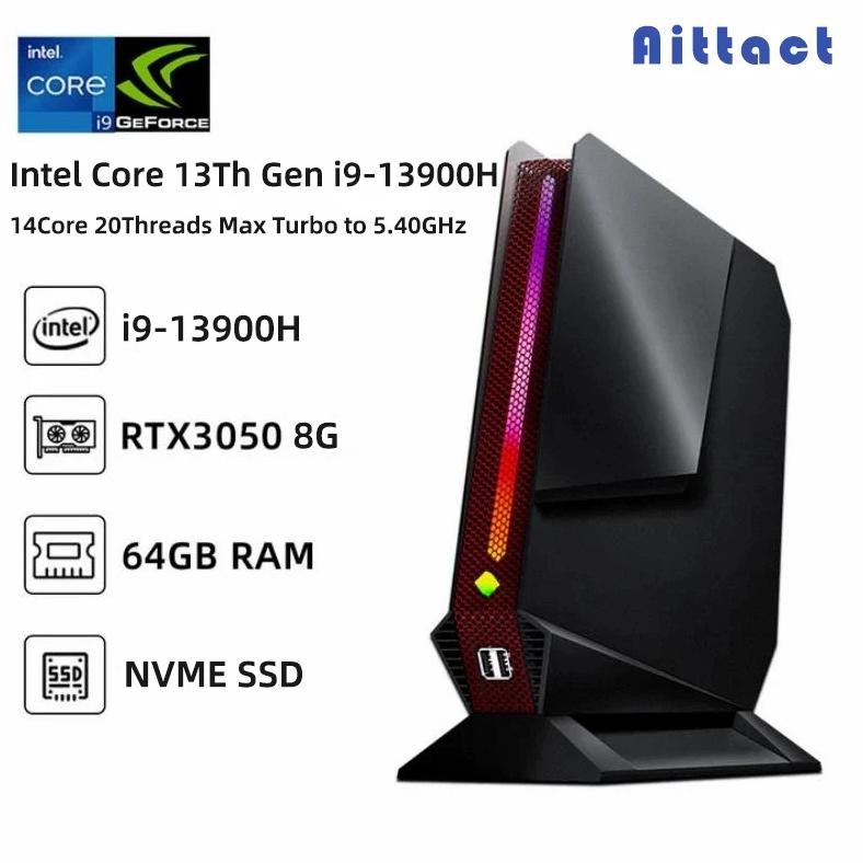 Jual Gaming Mini Pc Intel Core 13Th Gen I9 13900H I7 12700H With Nvidia Rtx 4060 8G Desktop ...