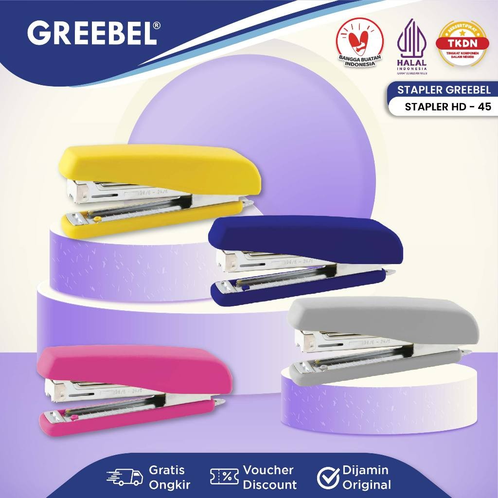 Jual GREEBEL Stapler Stepler Jepretan (HD- 45) / Staples Anak Lucu ...