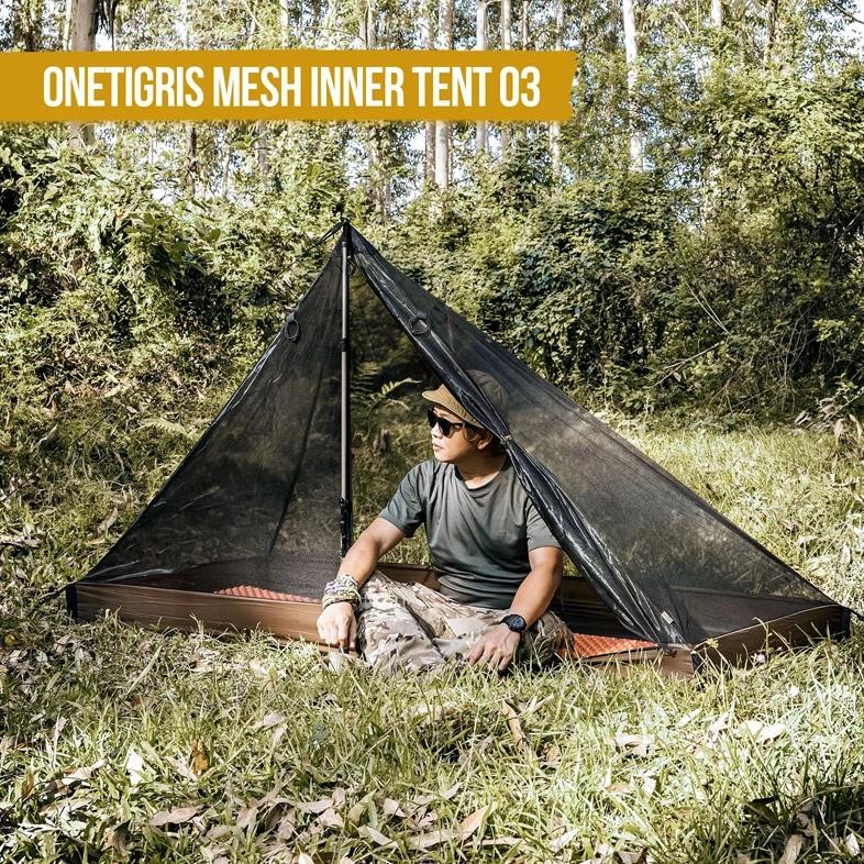 Jual Onetigris 1-Person Mesh Inner Tent Camping Shelter With ...