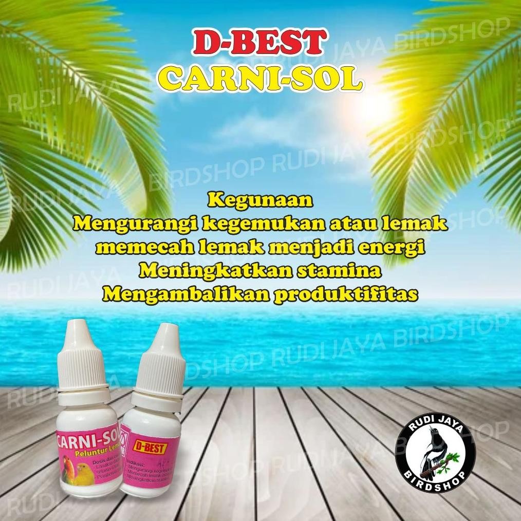 Jual Rt-4 Er-6 Carni-Sol Drh Jatmiko Obat Vitamin Burung Penghancur Peluntur Lemak Nggajih ...