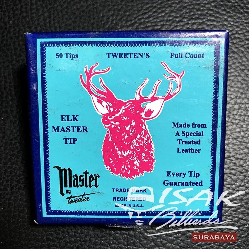 Jual New Cue Tip Elk Master Usa - Per 1 Piece - Billiard Biliar Cue ...