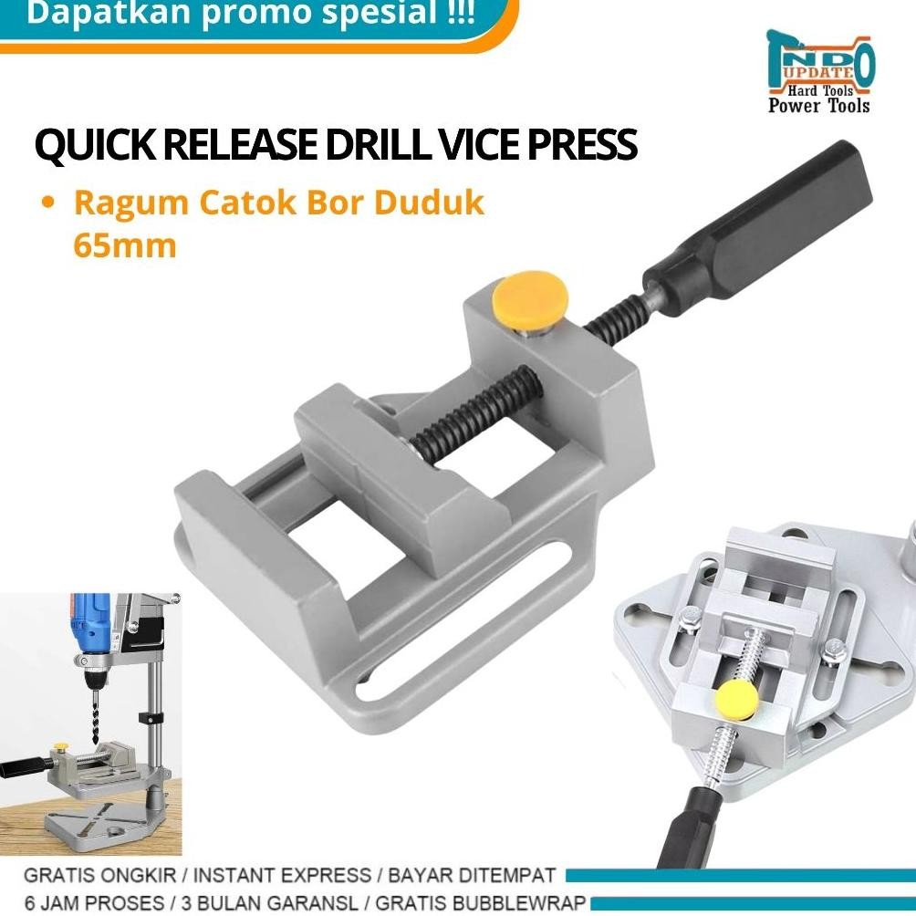 Jual NEW!!! Ragum Catok Bor Duduk Drill Press Vice Meja Alat Jepitan ...