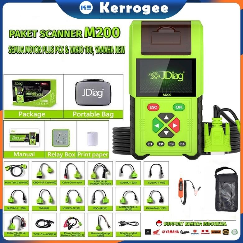 Jual NEW!!! Dukung Bahasa IndonesiaUFDATE NEW SCANNER JDIAG M200 UNTUK ...