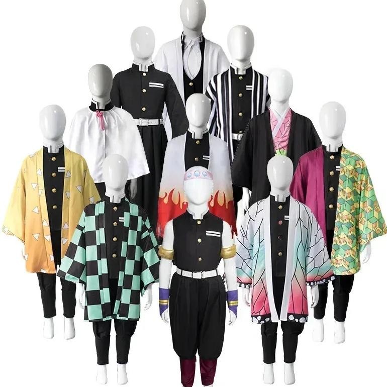 Jual Demon Slayer Cosplay Kamado Nezuko Kamado Tanjiro Slaying Corps ...