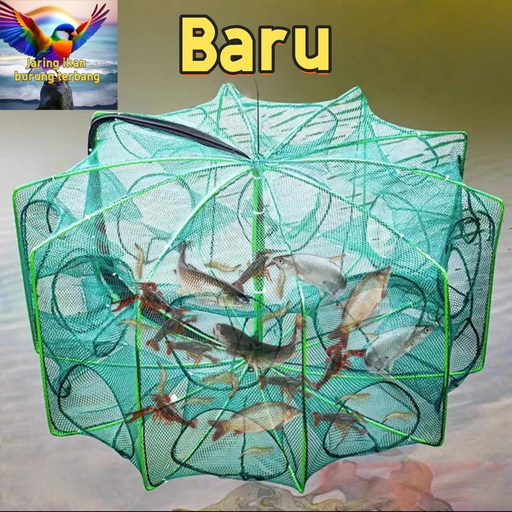 Jual Bubu Perangkap Jebakan Jaring Jala Prangkap Lipat Ikan Udang Kepiting Sungai Danau Laut ...