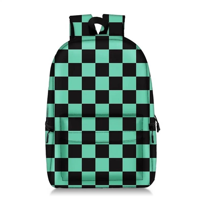 Jual Demon Slayer Kimetsu No Yaiba Anime Print Backpack Kamado Tanjirou ...