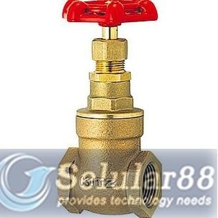 Jual Yuk Order Kitz 150 Wog Stop Kran Gate Valve 1" Inch Class Bronze Fig E Keran Ori | Shopee ...