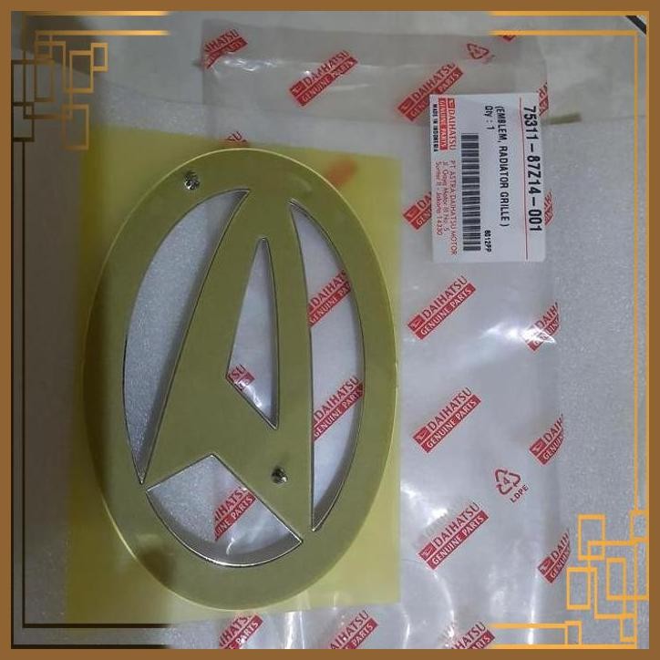 Jual [MJM] EMBLEM / LOGO GRILL - BAGASI DAIHATSU GRAN MAX LUXIO ...