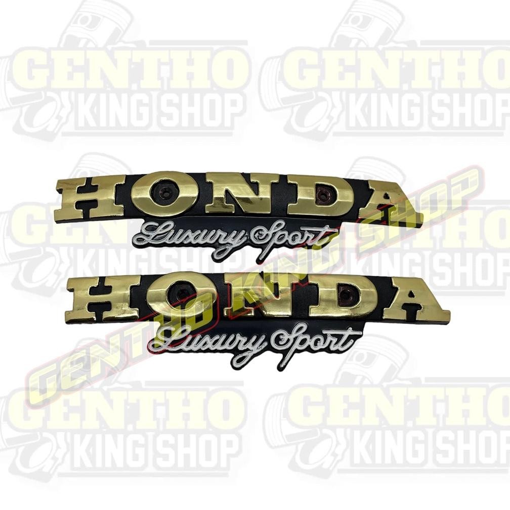 Jual Logo emblem tengki tangki honda gl pro glpro gl max kanan kiri ...
