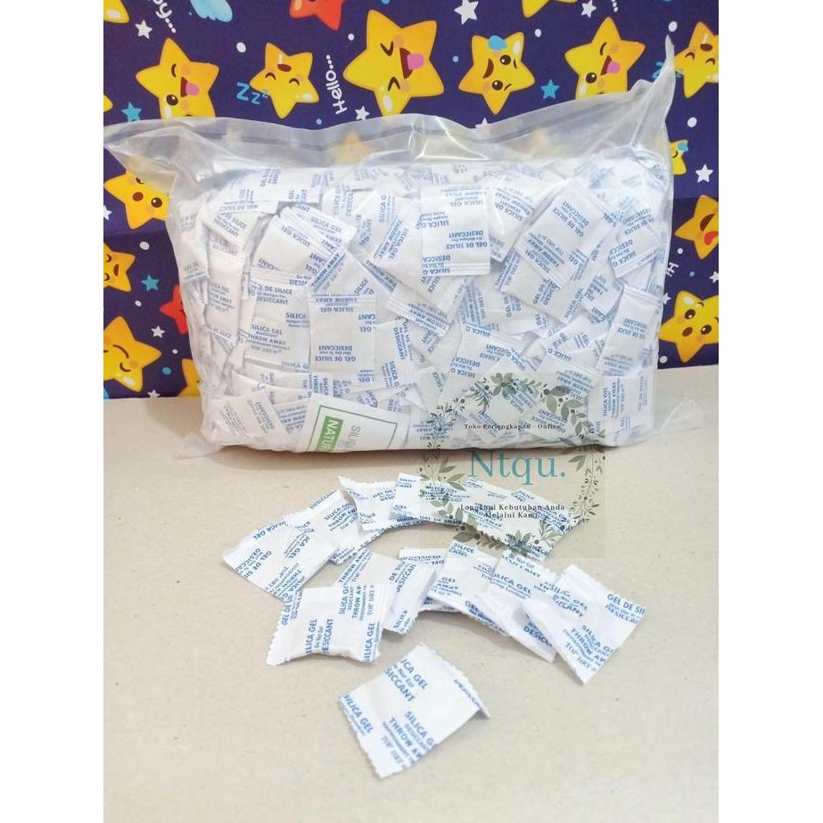 Jual [100GR] SILICA GEL PENGAWET SEPATU, TAS, MAKANAN SILIKA GEL KERING ...