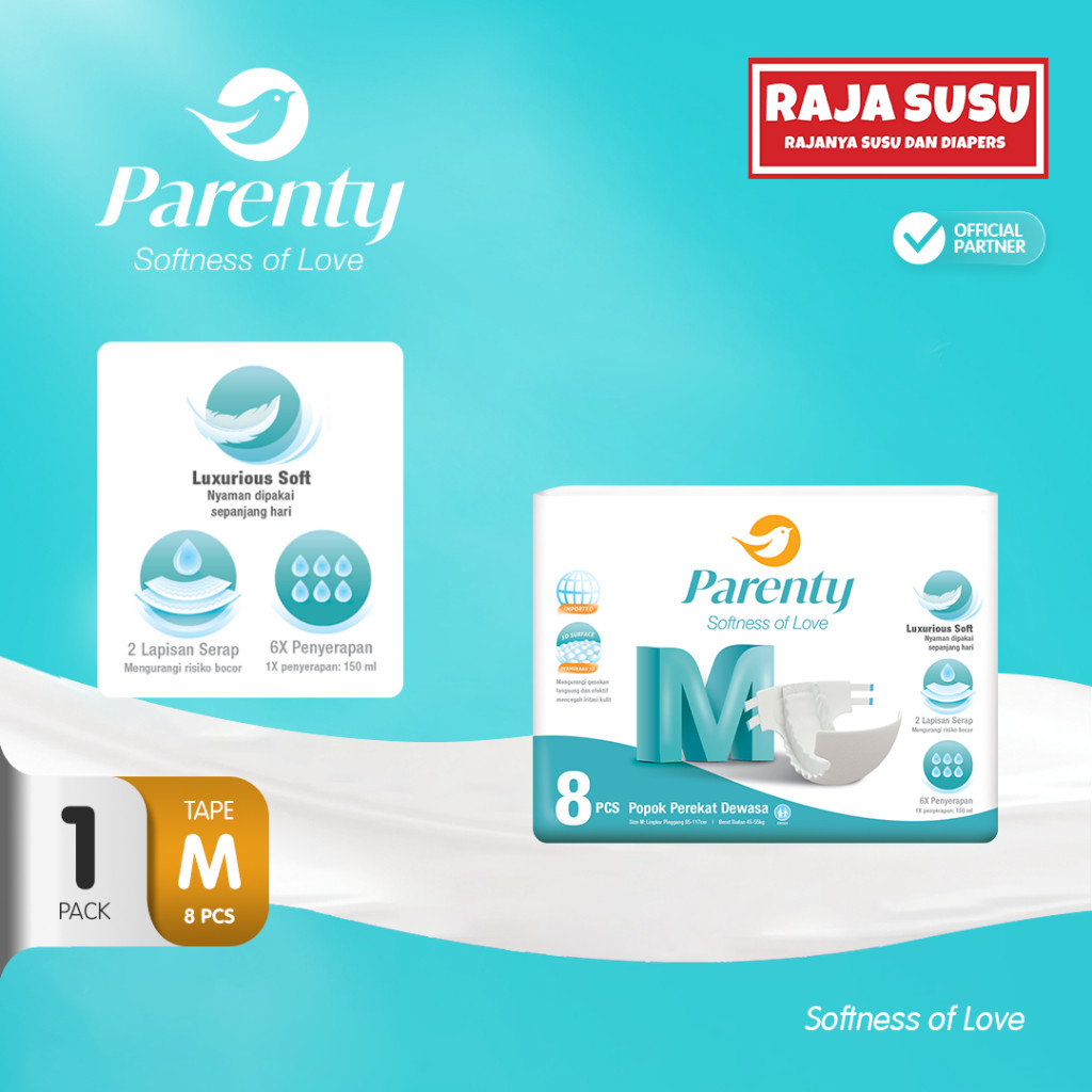 Jual MAKUKU [1 PACK] Parenty Adult Perekat Pants M8 - Popok Dewasa ...