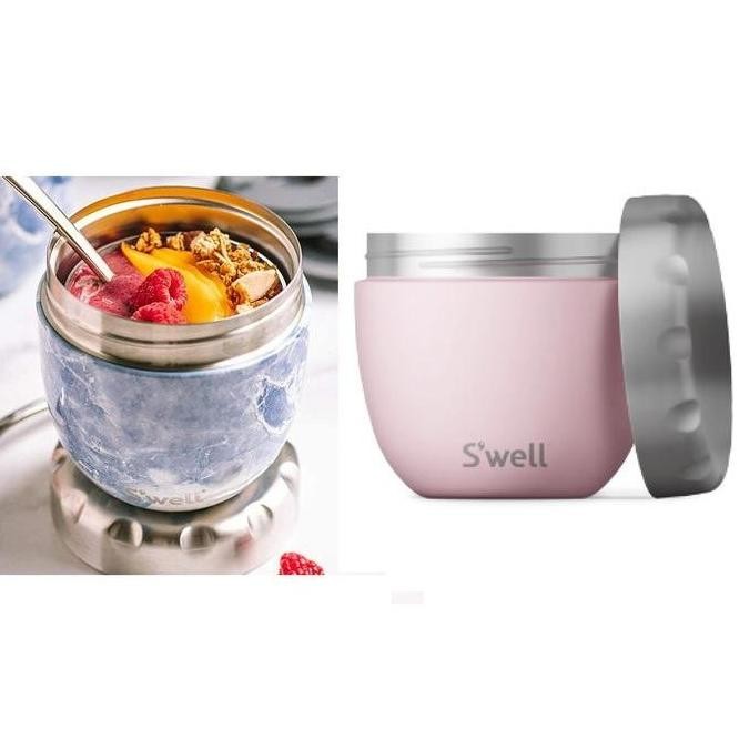 Jual S'Well Swell Eats Stainless Steel Bowl Food Snack Salad Container ...