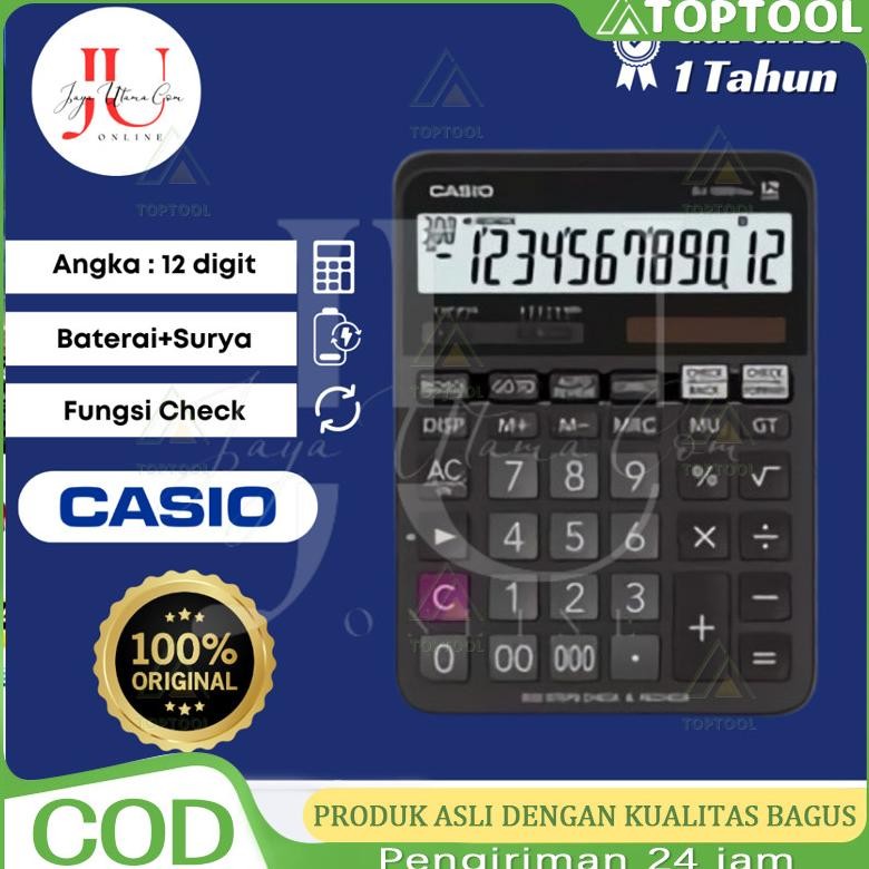 Jual CASIO Desktop Calculator /Kalkulator kerja Casio ilmiah MJ-120D PLUS/DJ-120D PLUS ...