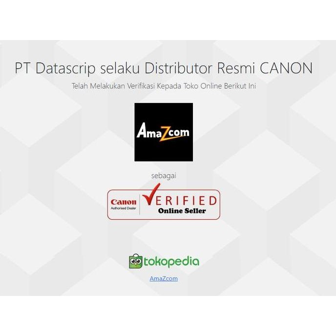 Jual Promo Tinta Canon 810 Pg810 Black / Hitam Original Datascript ...