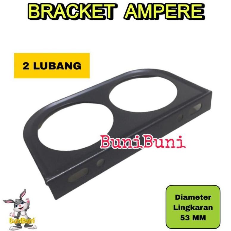 Jual Ampere Meter DC / Amper Cas / Indikator Pengukur Arus Aki Mobil ...