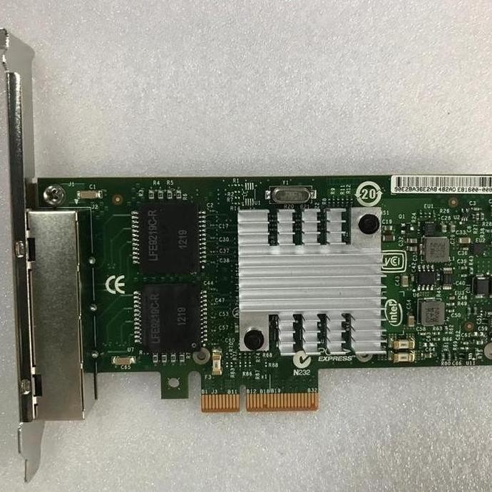 Jual Lan Card Intel Gigabit 4 Port I350-T4 Support Mikrotik, Pfsense, Proxmox, Windows, Linux ...