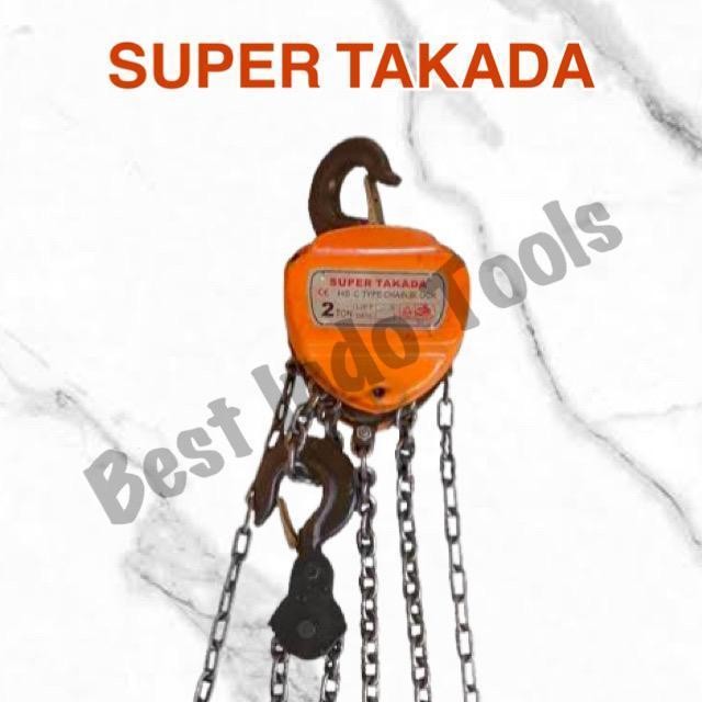 Jual Chain Block Super Takada 2 T Ton X 3 M Meter / Takel Blok Katrol ...