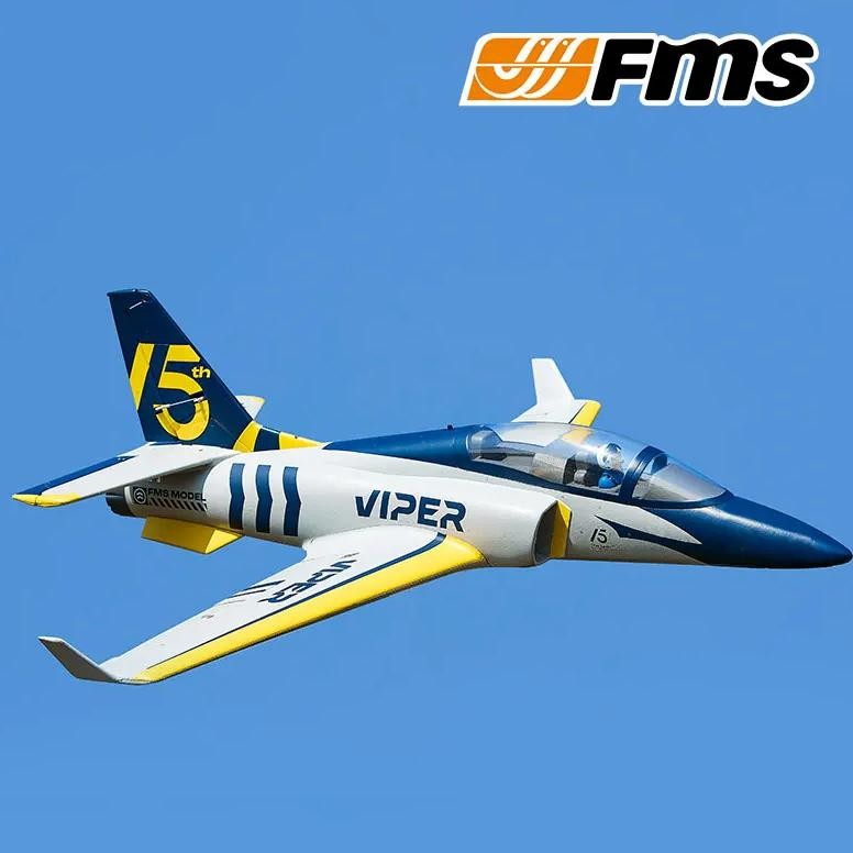 Jual Fms 70Mm Viper V2 Pnp Rc Airplane Ducted Fan Edf Jet Trainer 6S ...