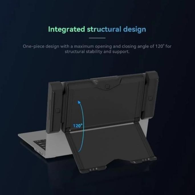 Jual Triple Portable Monitor Triple Laptop Screen Extender Dual 13 ...