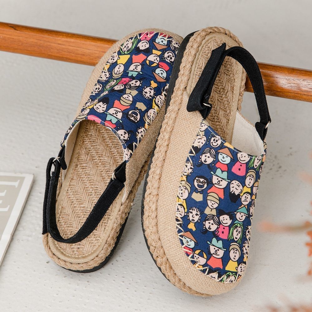 Jual Sepatu Sandal Wanita Old Beijing, Sandal Tertutup, Sepatu Tenun ...