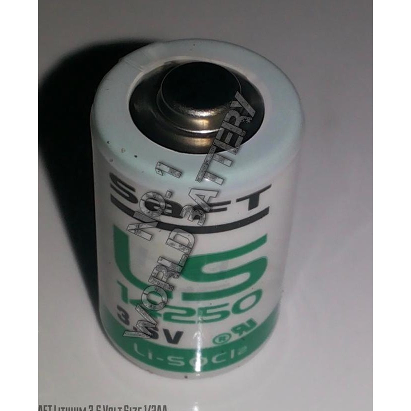 Jual Saft Made In France Lithium Battery 3.6 V - 1/2Aa Type Ls14250 ...