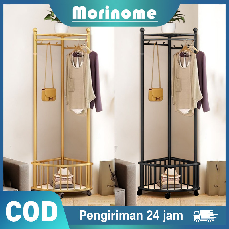 Jual Rak Mantel Bag Hanger Stand Hanger Stainless Steel Multifungsi Rak ...