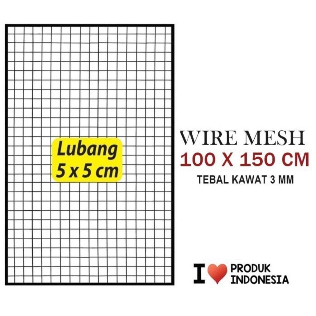 Jual Produk Baru!! Ram Bingkai Wiremesh 100x150cm - Gantungan Aksesoris ...