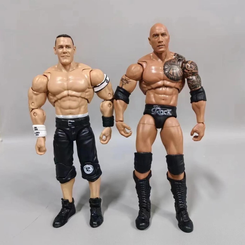 Jual Wwe Aew Figure Roman Reigns Hulk Hogan John Cena Dwayne Johnson ...