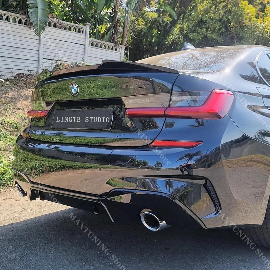Jual M3 M4 Style Rear Trunk Spoiler Wing Tuning For Bmw 3 Series G20 ...