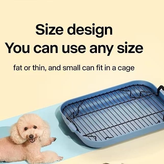 Jual Pakeway - Dog Training Pet Toilet Tray Metal Grid Tempat Pipis ...