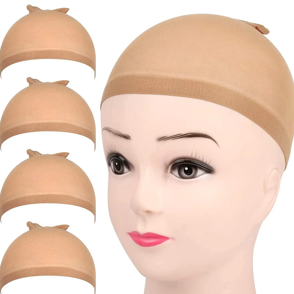 Jual Wholesale 2Pcs/Bag Thin Stocking Cap Wig Deluxe Hair Net Weave ...