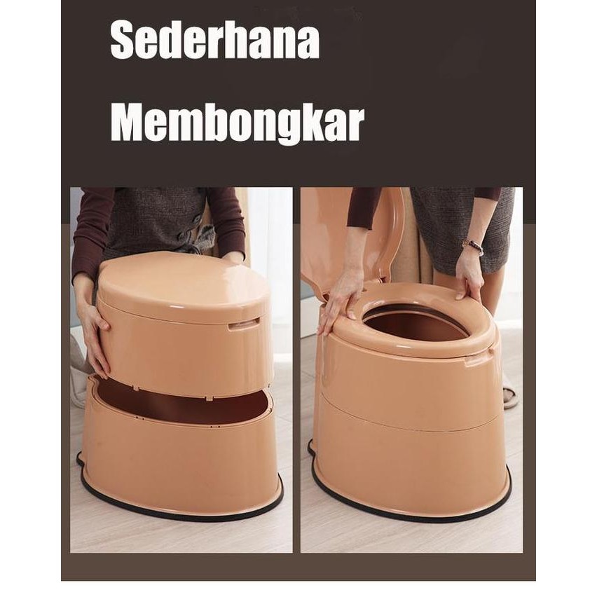 Jual Tidy Tribe Duduk portable Pispot kursi Toilet duduk Toilet kursi ...