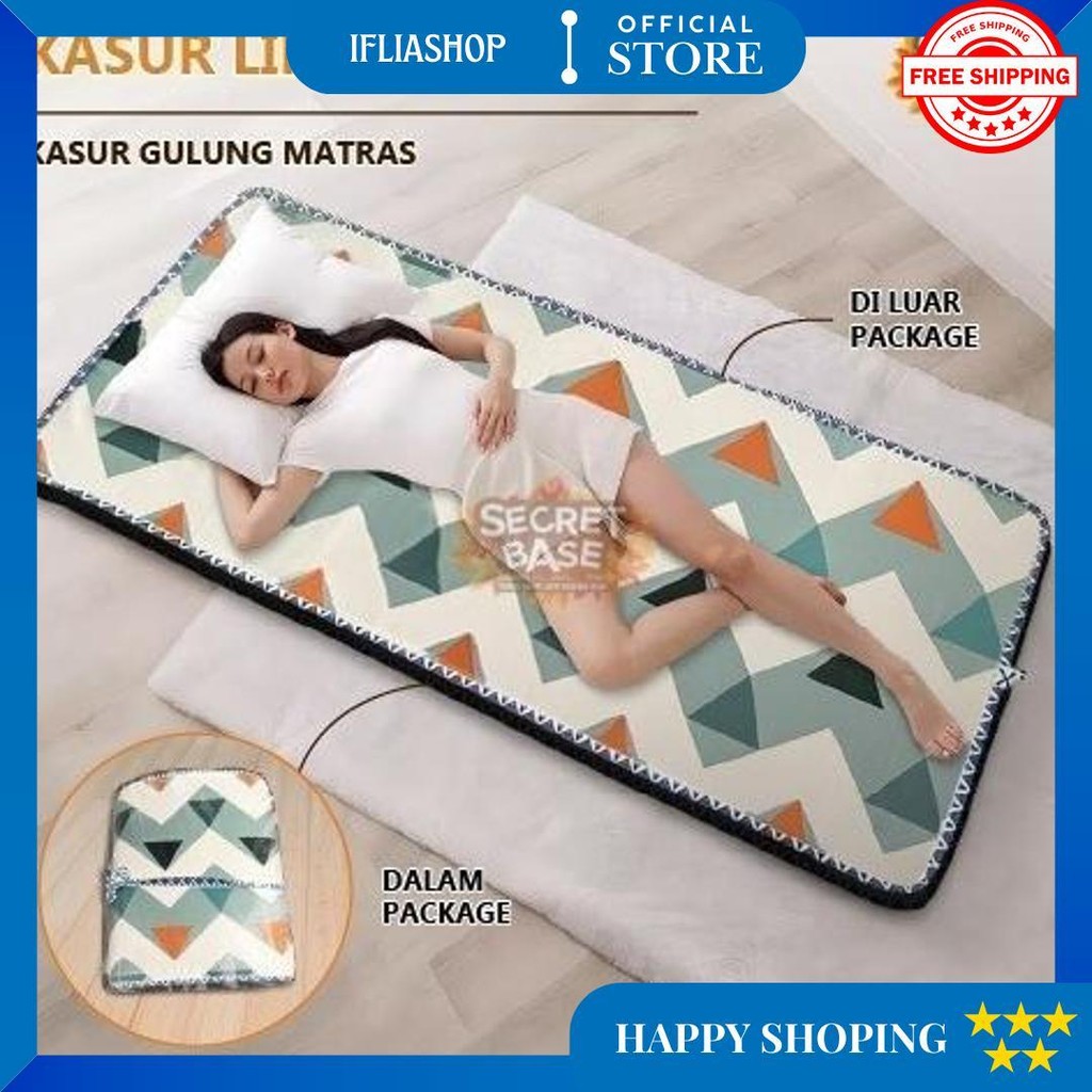 Jual Kasur Lipat Busa - Kasur Camping / Travel Bed / Kasur Gulung ...