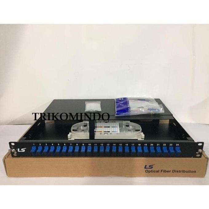 Jual Ls Otb 24 Port Sc Singlemode Simplex / Ls Patch Panel Fiber /Ls ...
