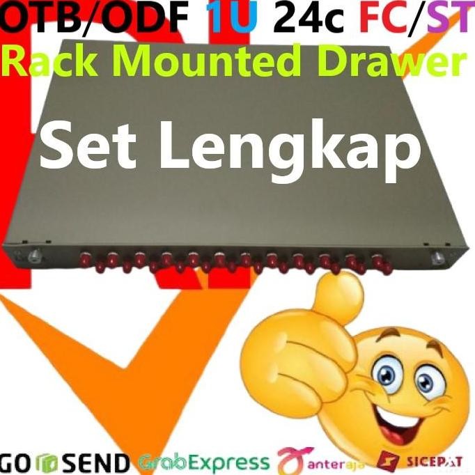 Jual Odf 24 Core Otb 24C Fc St Apc Upc Mm Pigtail Optical Termination ...