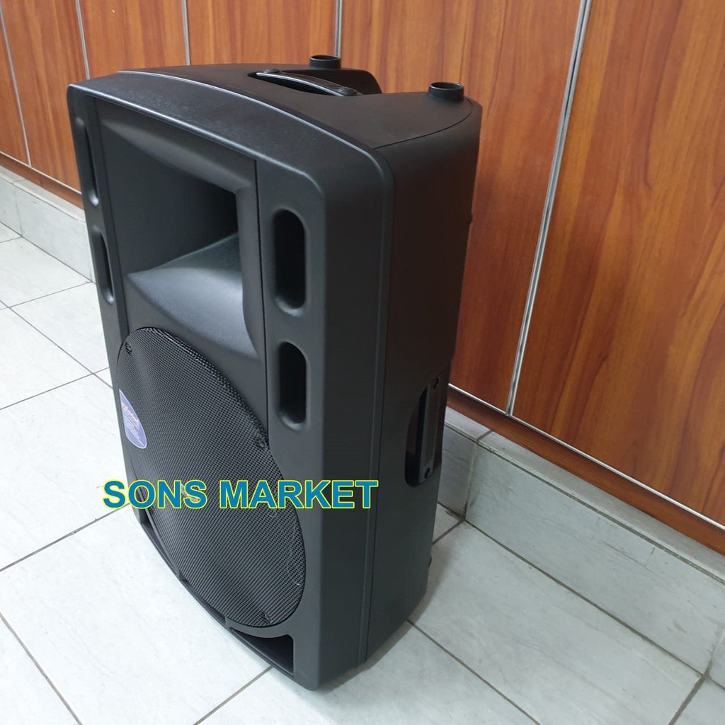 Jual BOX KOSONG FIBER PLASTIK 15 inch MODEL RCF IMPORT KUAT DAN TEBAL ...