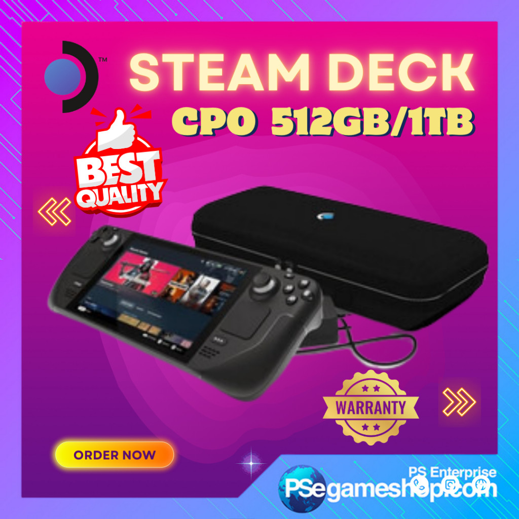 Jual Steam Deck Valve Handheld Gaming PC / Steamdeck / 64 GB | Shopee Indonesia