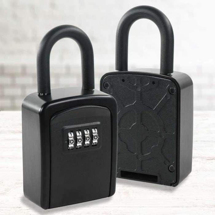 Jual BRANKAS MINI KUNCI GEMBOK KOTAK SAFETY LOCK BOX 4 DIGIT PASSWORD ...